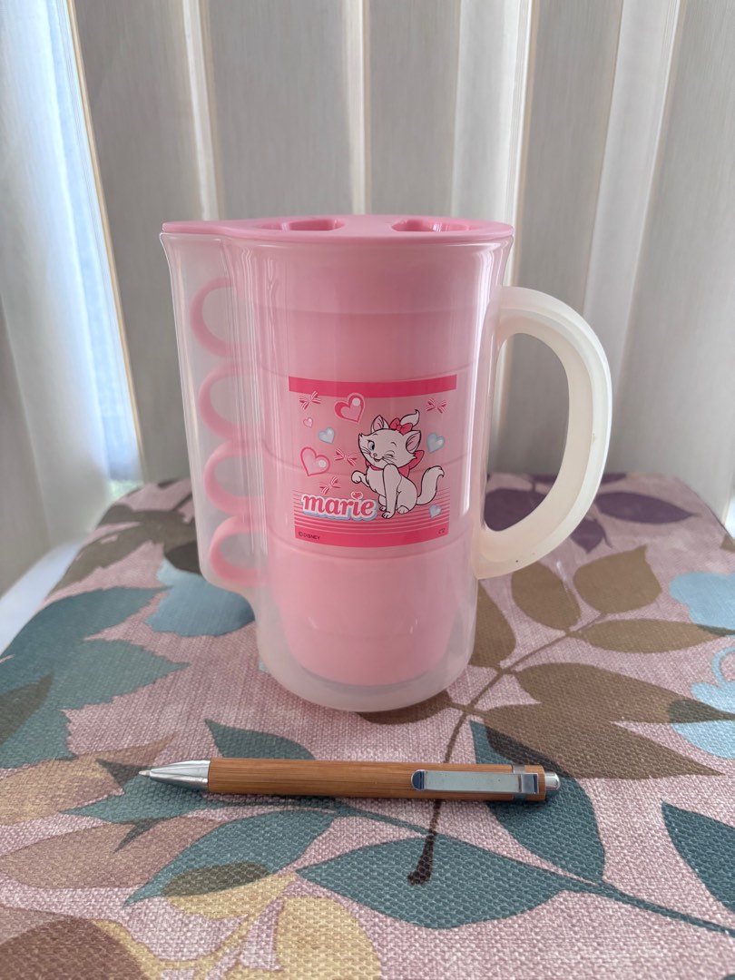 Marie pitcher + cups, Furniture & Home Living, Kitchenware & Tableware ...