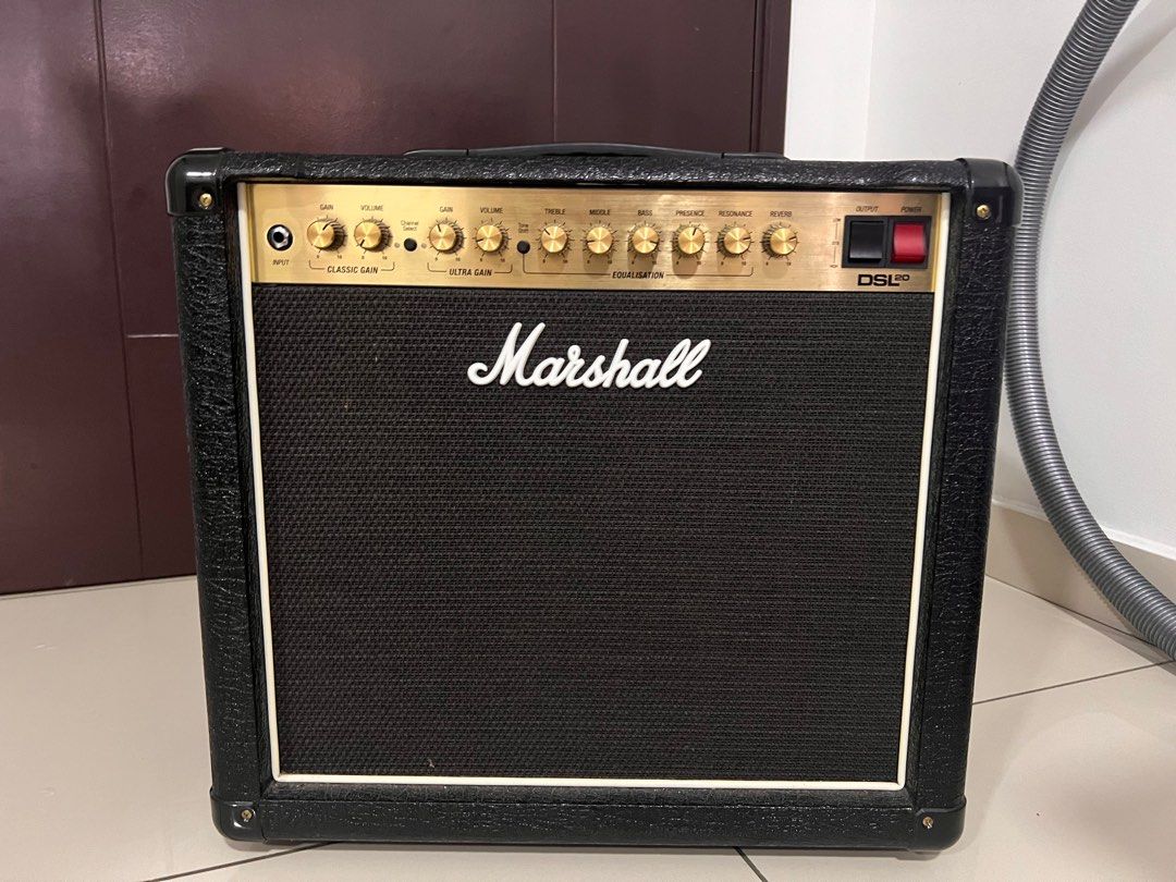Marshall dsl 20 watt tube amp, Hobbies & Toys, Music & Media, Musical Instruments on Carousell