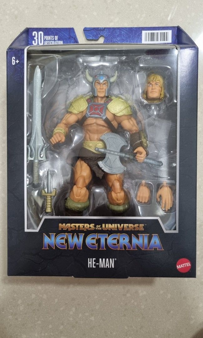 Mattel Masterverse Masters of The Universe MOTU - New Eternia He-Man ...