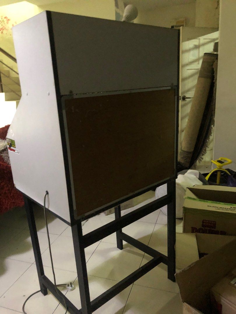 Meja belajar meja kaki besi study table, Furniture & Home Living ...