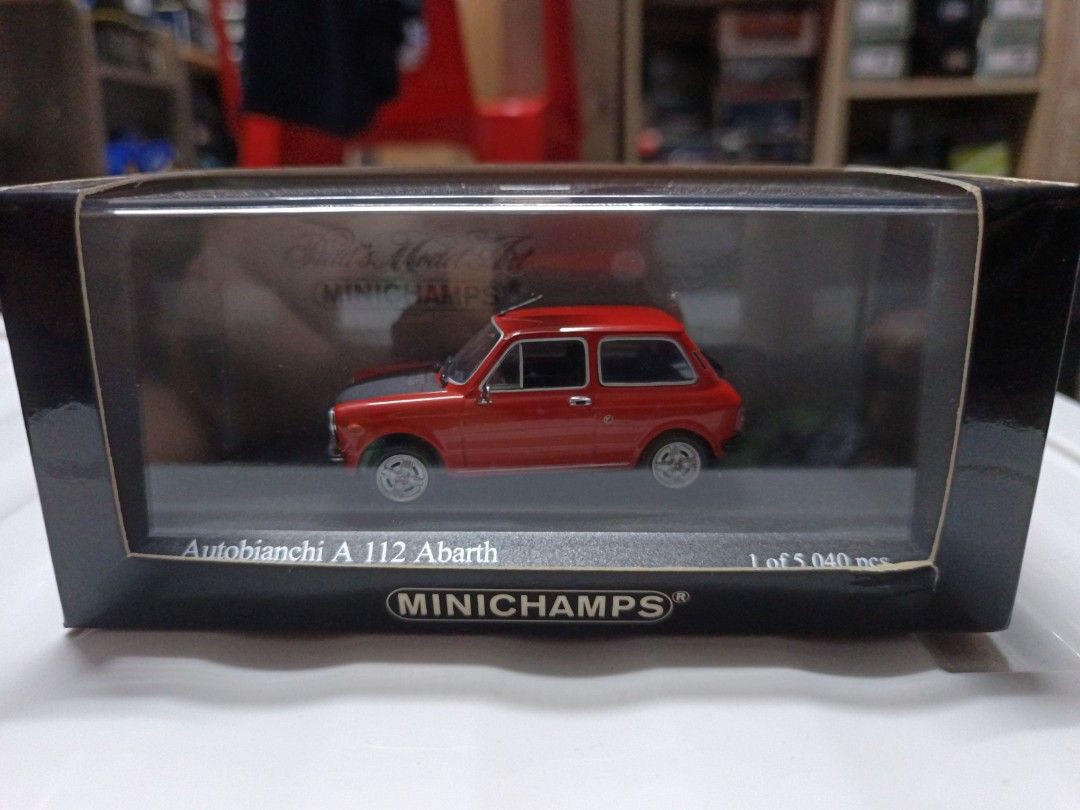 Minichamps (scale 1/43) - Autobianchi A 112 Abarth (1974), Hobbies ...