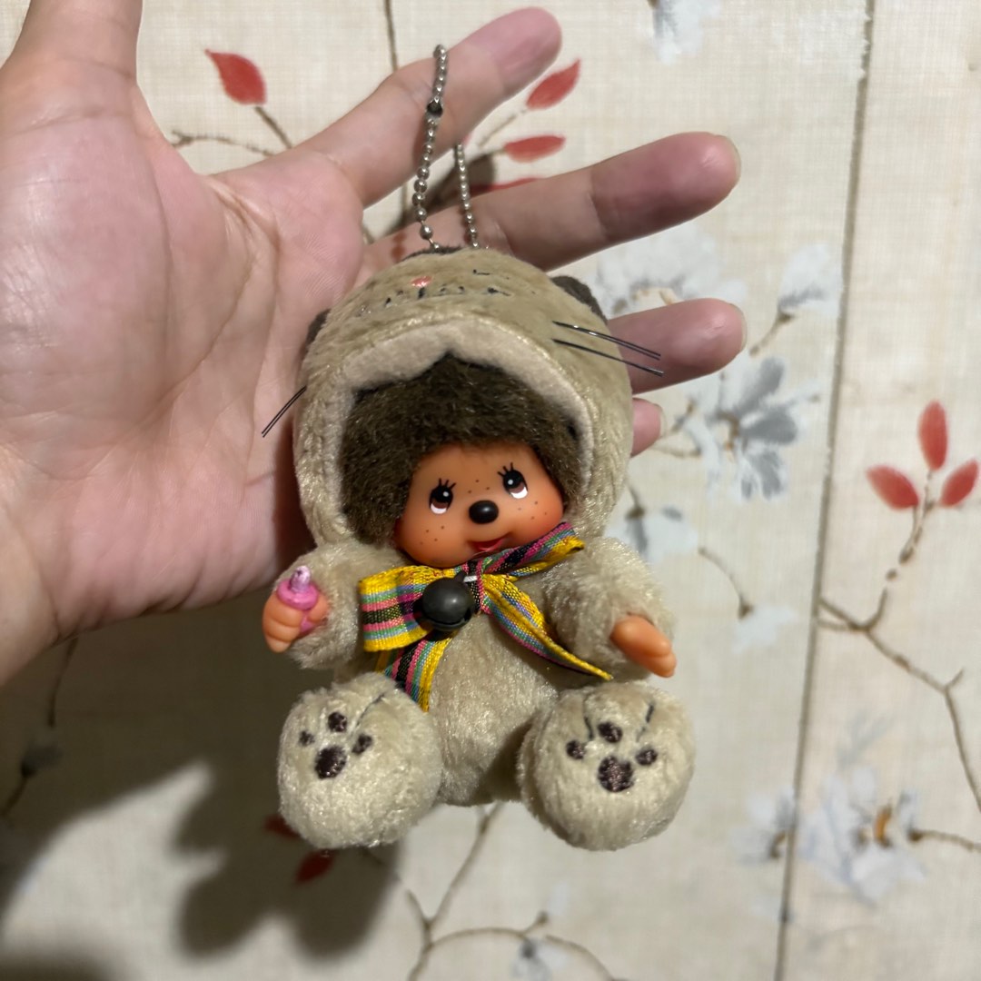 Monchhichi Jacob Cat Charm, Hobbies & Toys, Toys & Games on Carousell