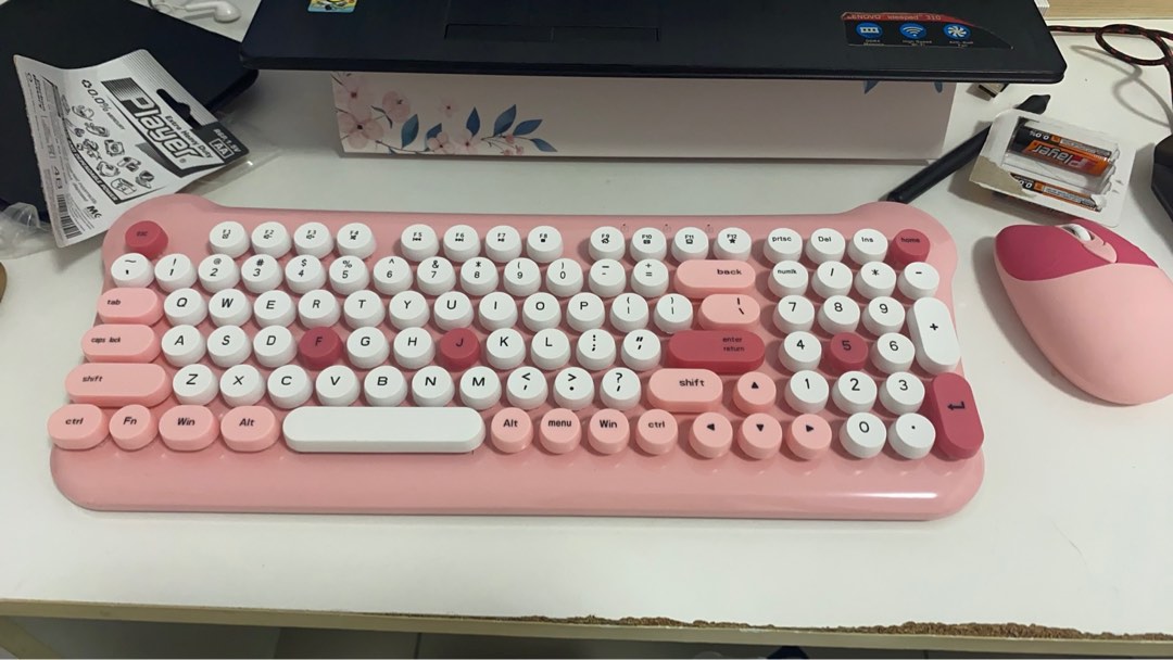 MR DIY wireless keyboard and mouse, Computers & Tech, Parts ...