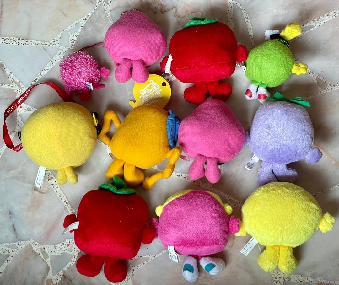 Mr Men Little Miss Plushies, Hobbies & Toys, Toys & Games on Carousell
