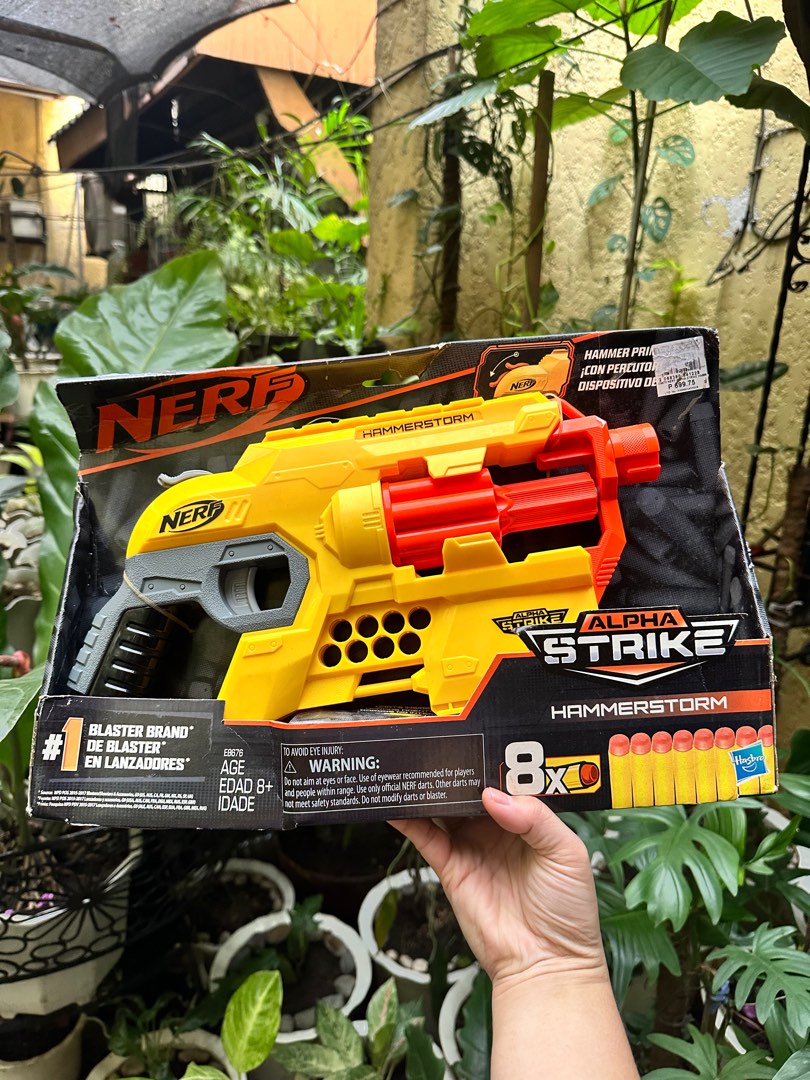 Nerf Alpha Strike Hammerstorm, Hobbies & Toys, Toys & Games on Carousell