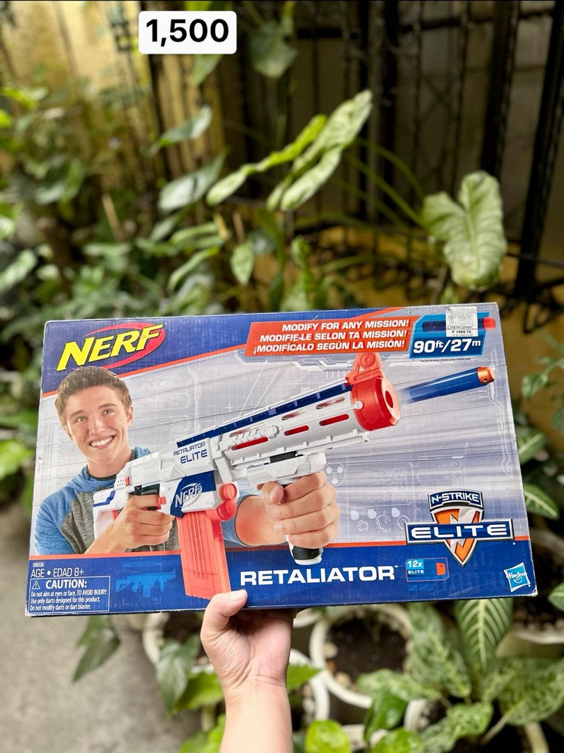 Nerf Retaliator, Hobbies & Toys, Toys & Games on Carousell