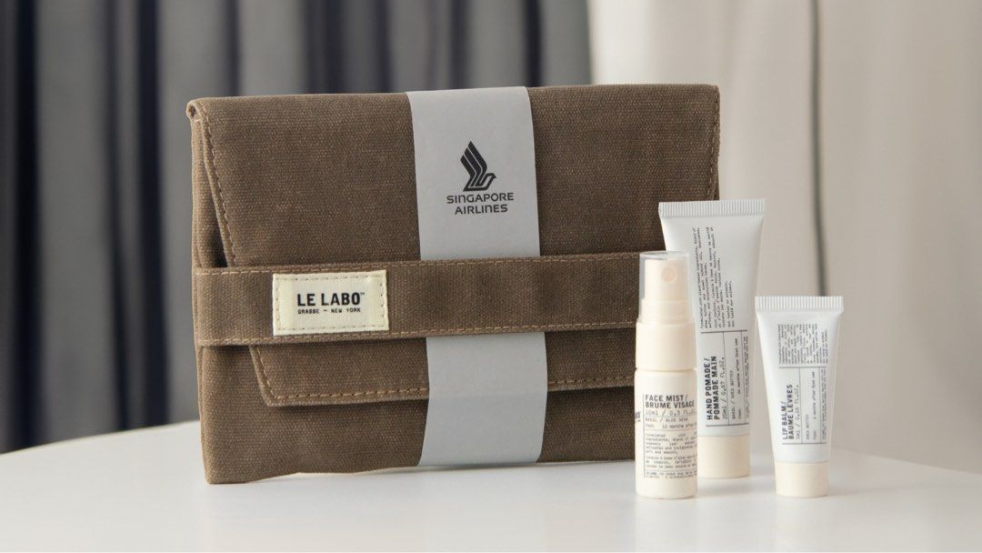 New Singapore Airlines Le Labo Amenity Kit, Beauty & Personal Care, Face, Face Care Products on ...