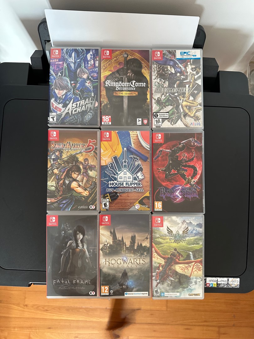 Nintendo Switch game Astral chain / Kingdom come deliverance / Shin ...