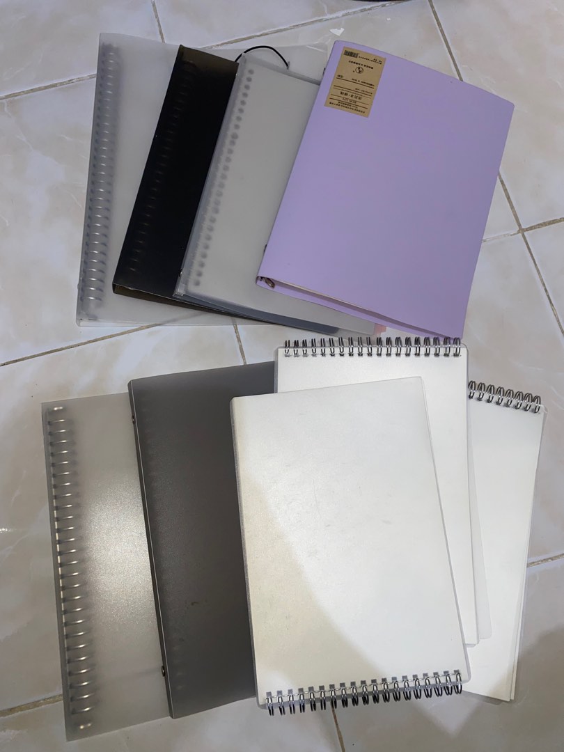 Notebook Binders, Hobbies & Toys, Stationary & Craft, Stationery ...
