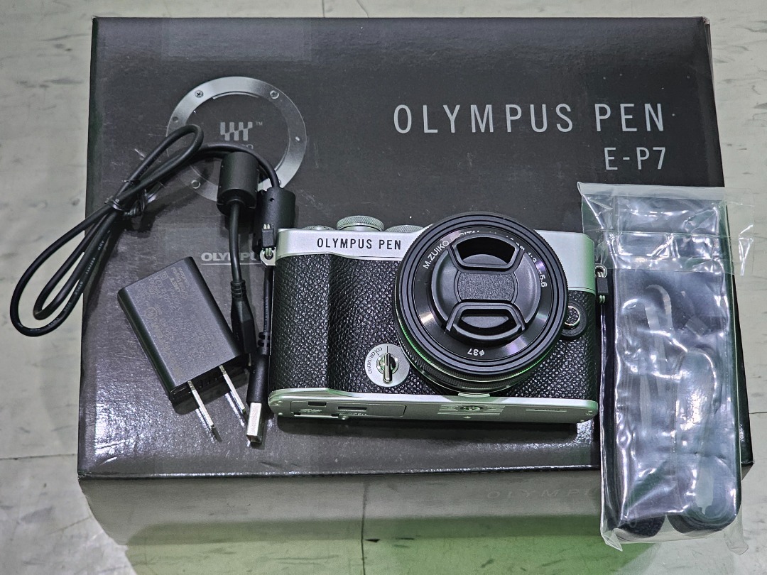 OM System Olympus PEN E-P7 Kit set, 攝影器材, 相機 - Carousell