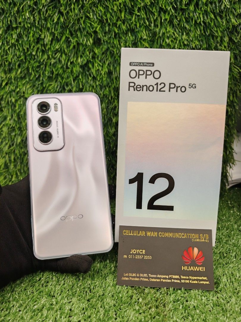 Oppo Reno 12 Pro 5G 512GB Nebula Silver, Mobile Phones & Gadgets ...