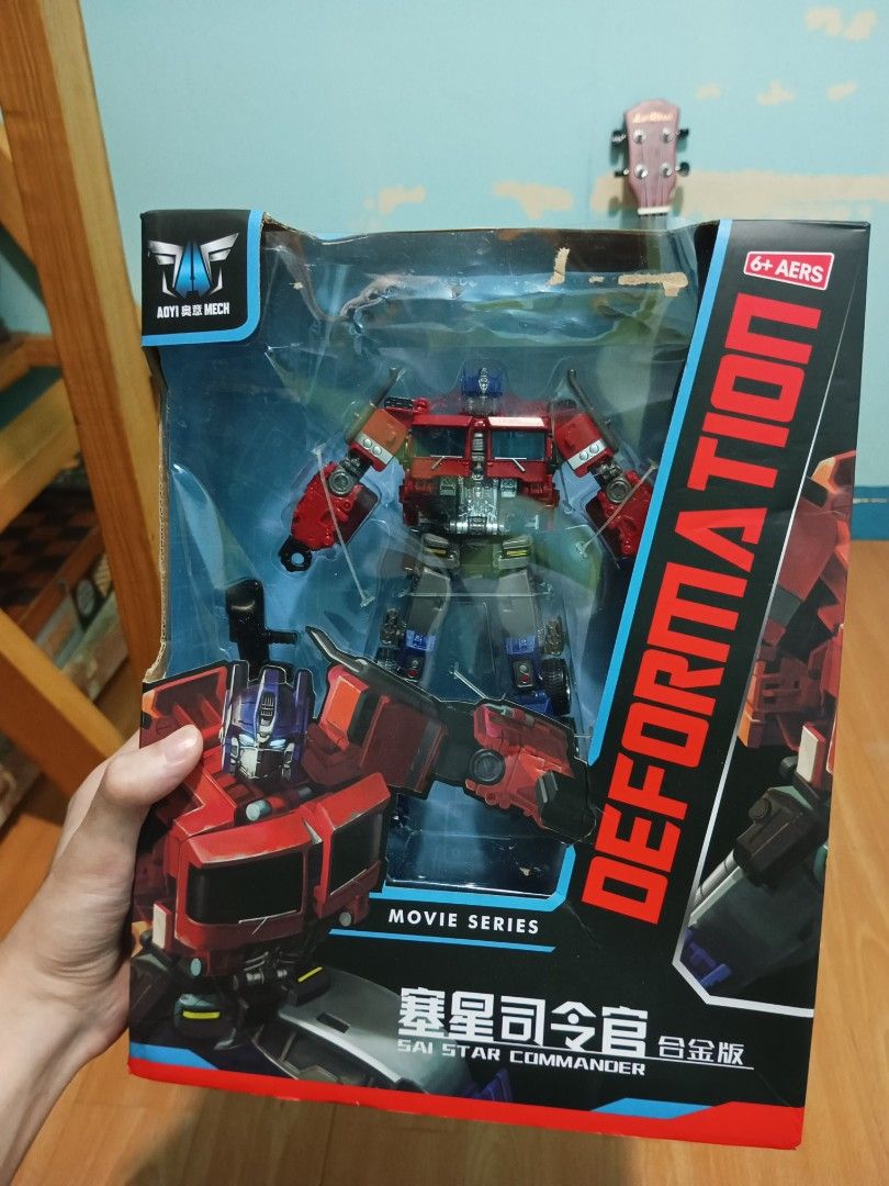 Optimus Prime Aoyi Mech Sai Star Commander Robot, Hobbies & Toys, Toys ...