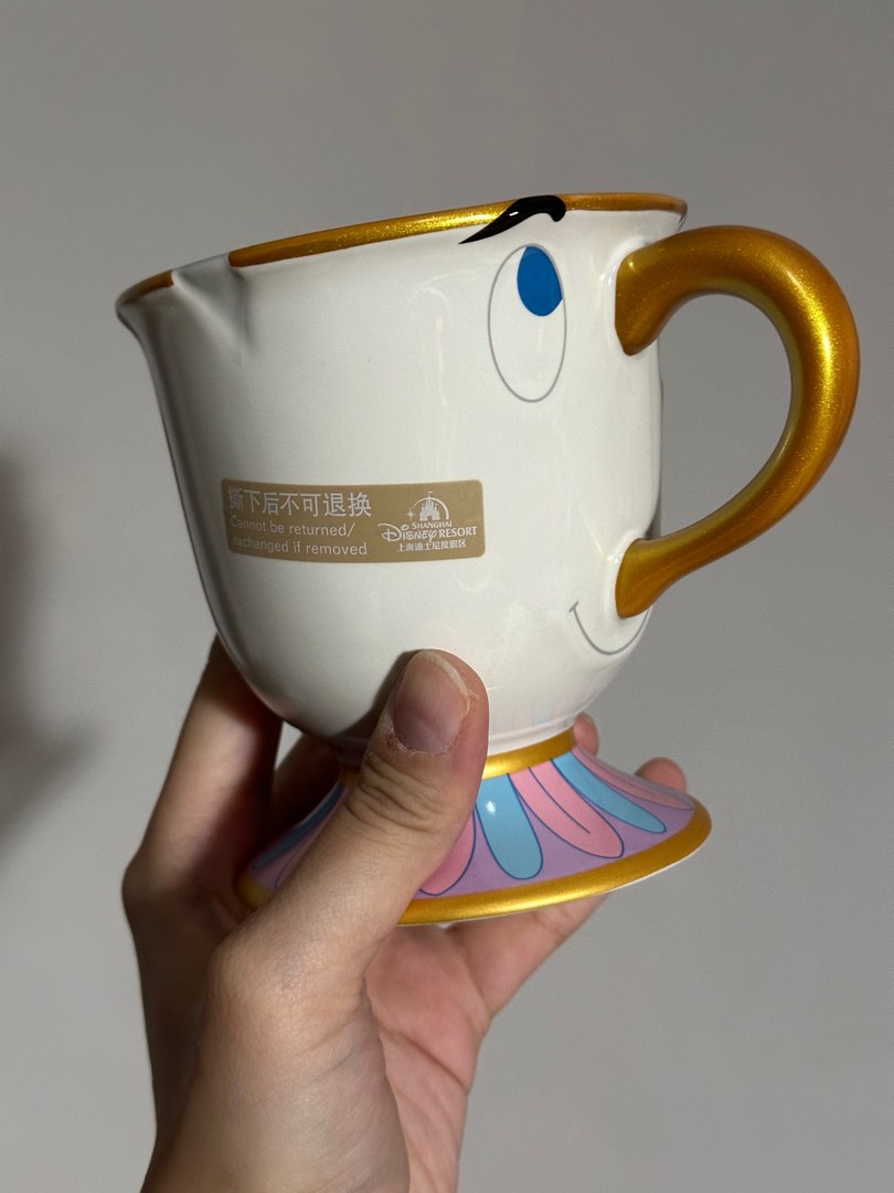 Original Disney Store Chip teacup, Furniture & Home Living, Kitchenware ...