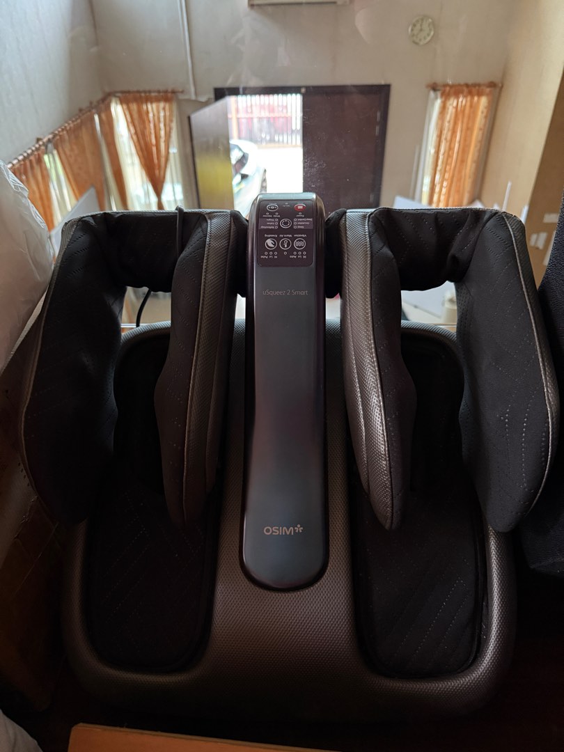 Osim Leg Massage USqueez 2 Smart, Health & Nutrition, Massage Devices ...