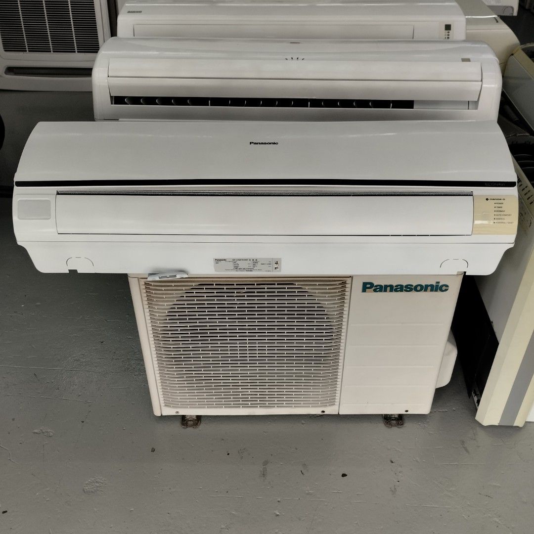 Panasonic 2Hp Used Aircond, TV & Home Appliances, Air Conditioners ...