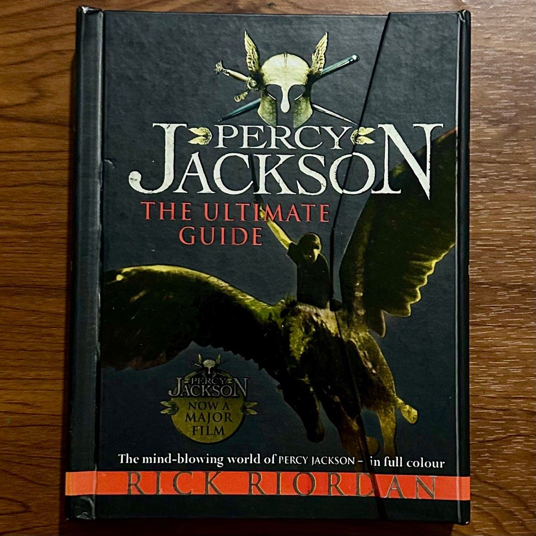 Percy Jackson The Ultimate Guide to the series written by Rick Riordan ...