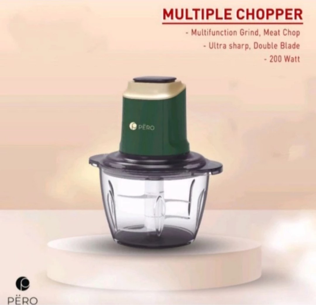 Pero Food Processor Blender Chopper, Kitchen & Appliances di Carousell