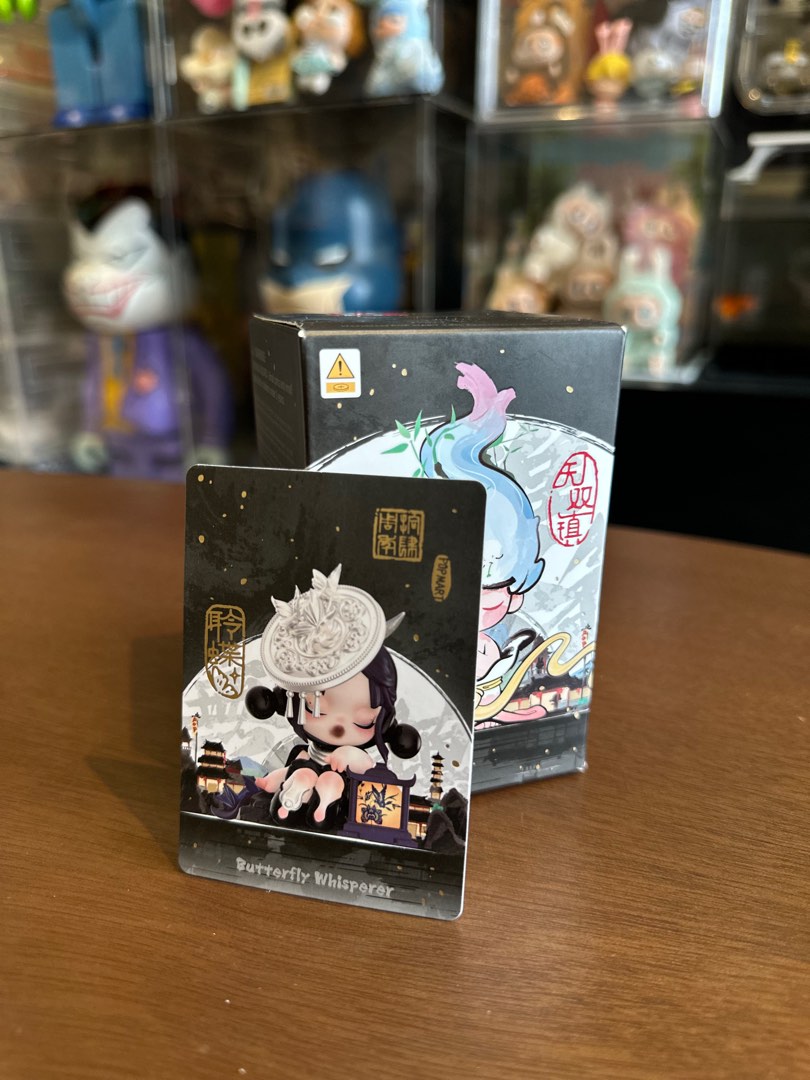 POPMART 14TH ANNIVERSARY - SKULLPANDA SP BUTTERFLY WHISPERER, Hobbies ...