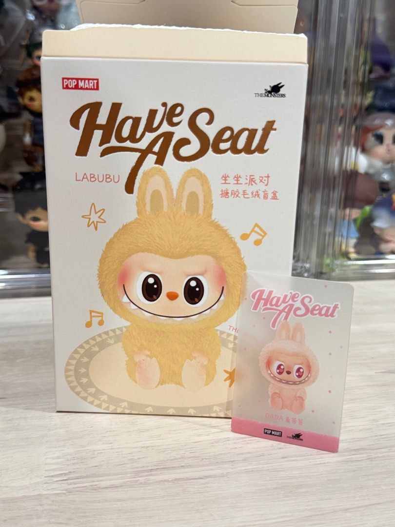 PopMart Labubu V2 - Dada, Hobbies & Toys, Toys & Games on Carousell