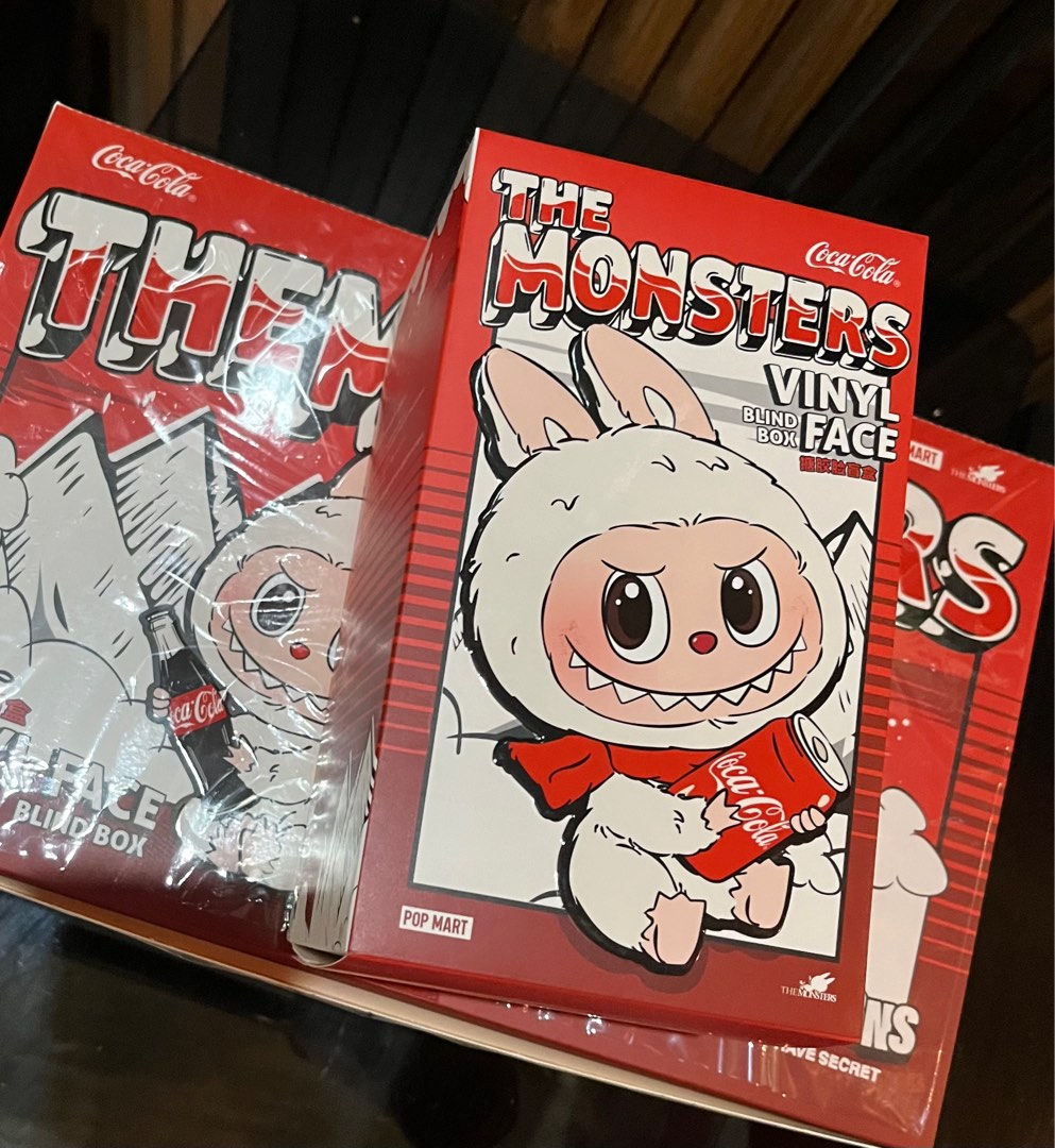Popmart Labubu x coca cola, Hobbies & Toys, Toys & Games on Carousell