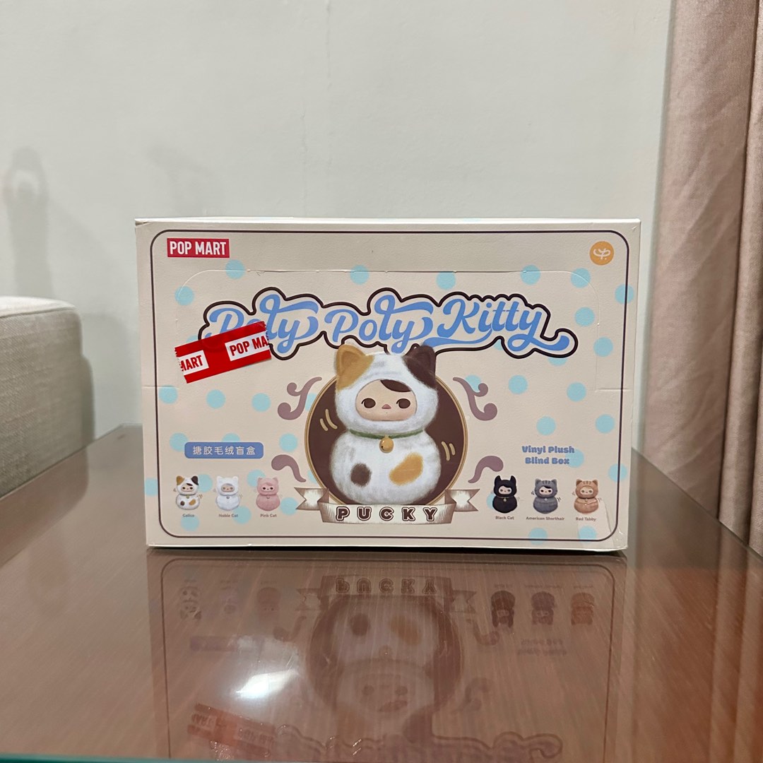 POPMART Roly Poly Kitty Vinyl Plush, Hobbies & Toys, Toys & Games on ...