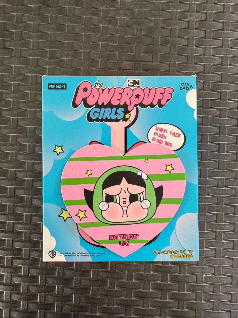 PPG x Crybaby - Vinyl Face Plush (Buttercup), Hobbies & Toys, Toys ...