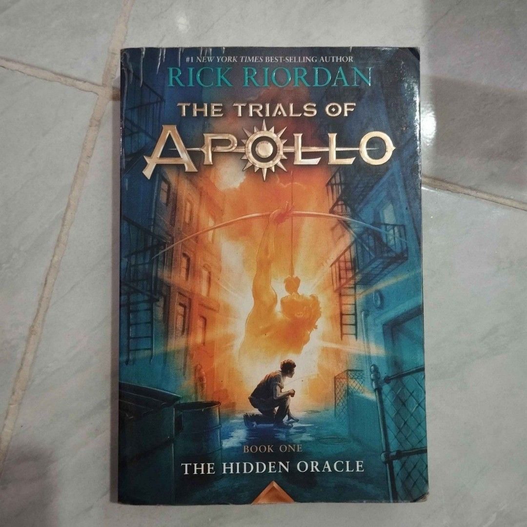 preloved buku novel bahasa inggris trials of apollo book one - the ...