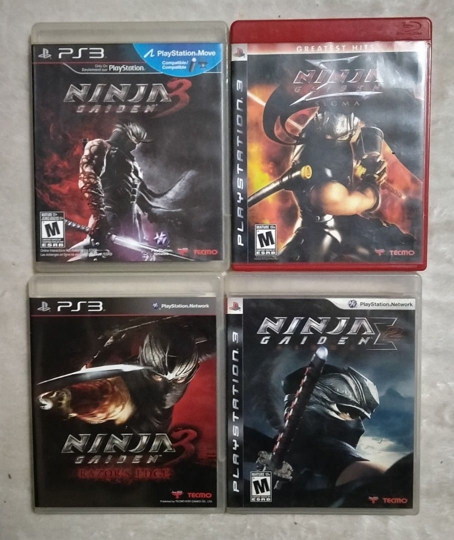 PS3 Ninja Gaiden Collection, Video Gaming, Video Games, PlayStation on Carousell