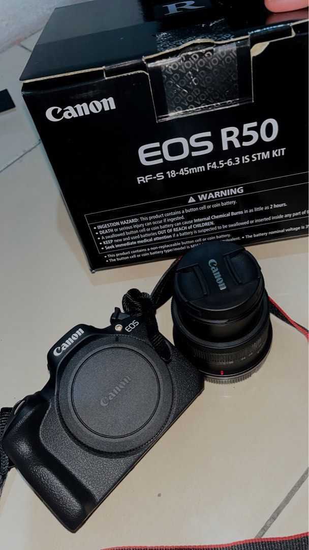 RENT CAMERA CANON EOS r50, Photography, Cameras on Carousell