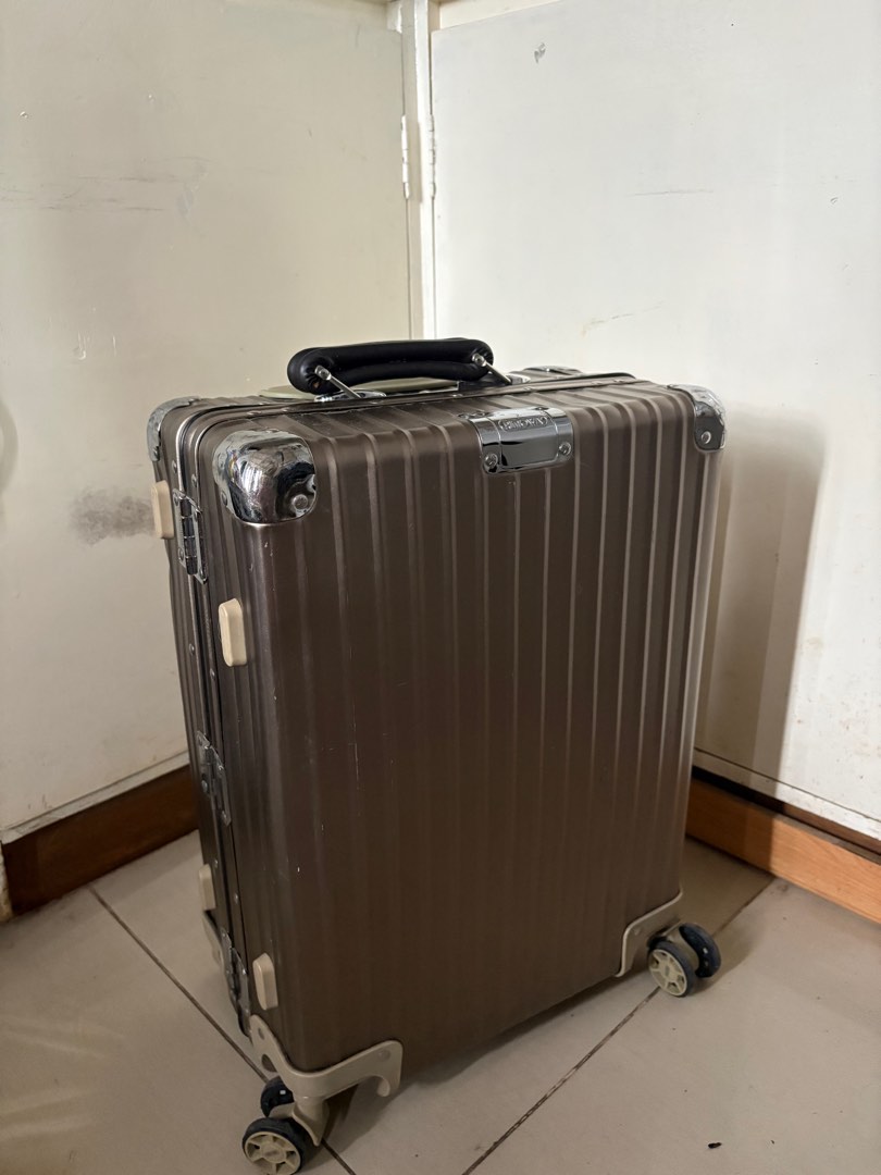 Rimowa small luggage, Hobbies & Toys, Travel, Luggage on Carousell