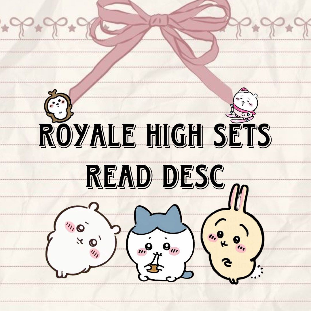 Royale high sets, Video Gaming, Gaming Accessories, In-Game Products on ...
