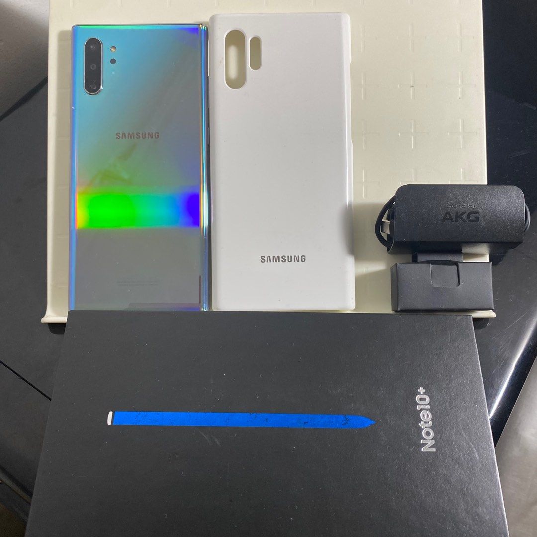 Samsung Galaxy Note 10 Plus 12/256 GB SEIN Second Mulus Fullset, Telepon Seluler & Tablet ...