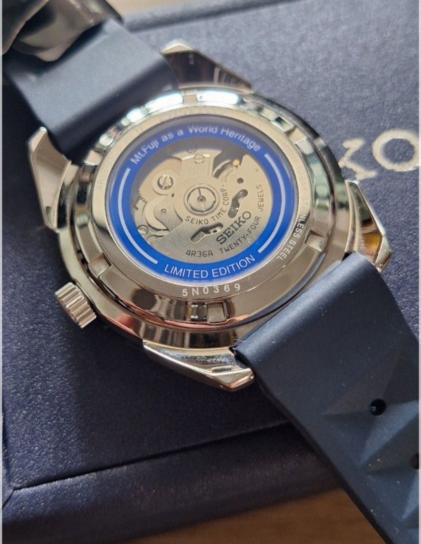 Seiko 5 Sports - Mt Fuji World Heritage Ltd Edition, Men's Fashion ...