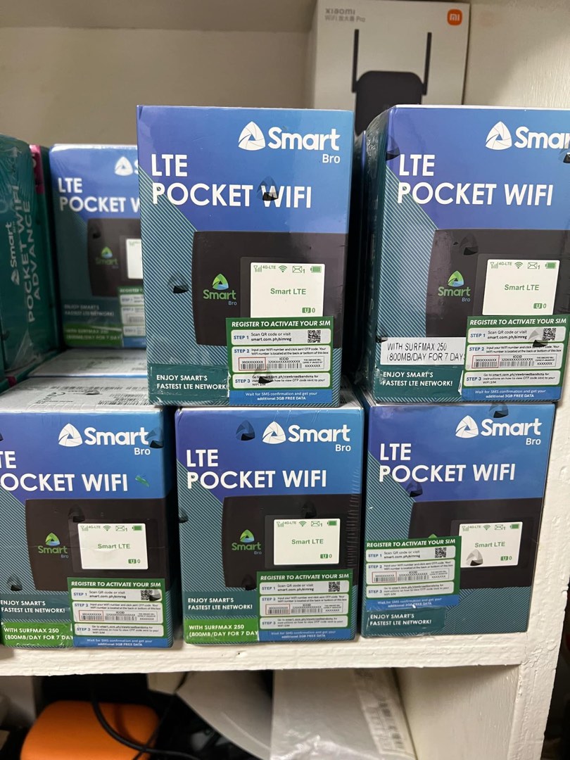 Smart Bro LTE Pocket Wifi (ZTE-MF920TS), Computers & Tech, Parts ...