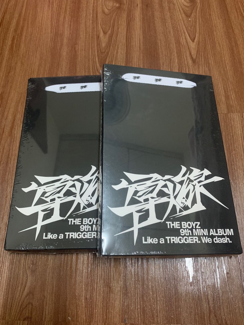 THE BOYZ TRIGGER SEALED ALBUM, Hobbies & Toys, Collectibles ...