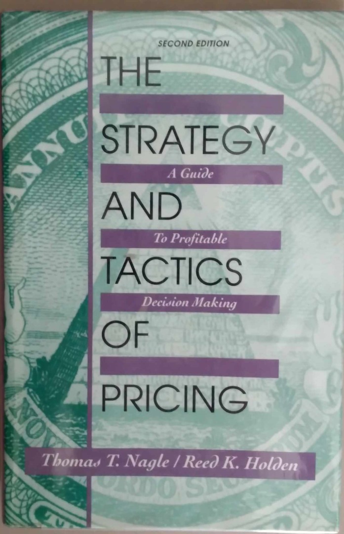 THE STRATEGY AND TACTICS OF PRICING, Hobbies & Toys, Books & Magazines ...