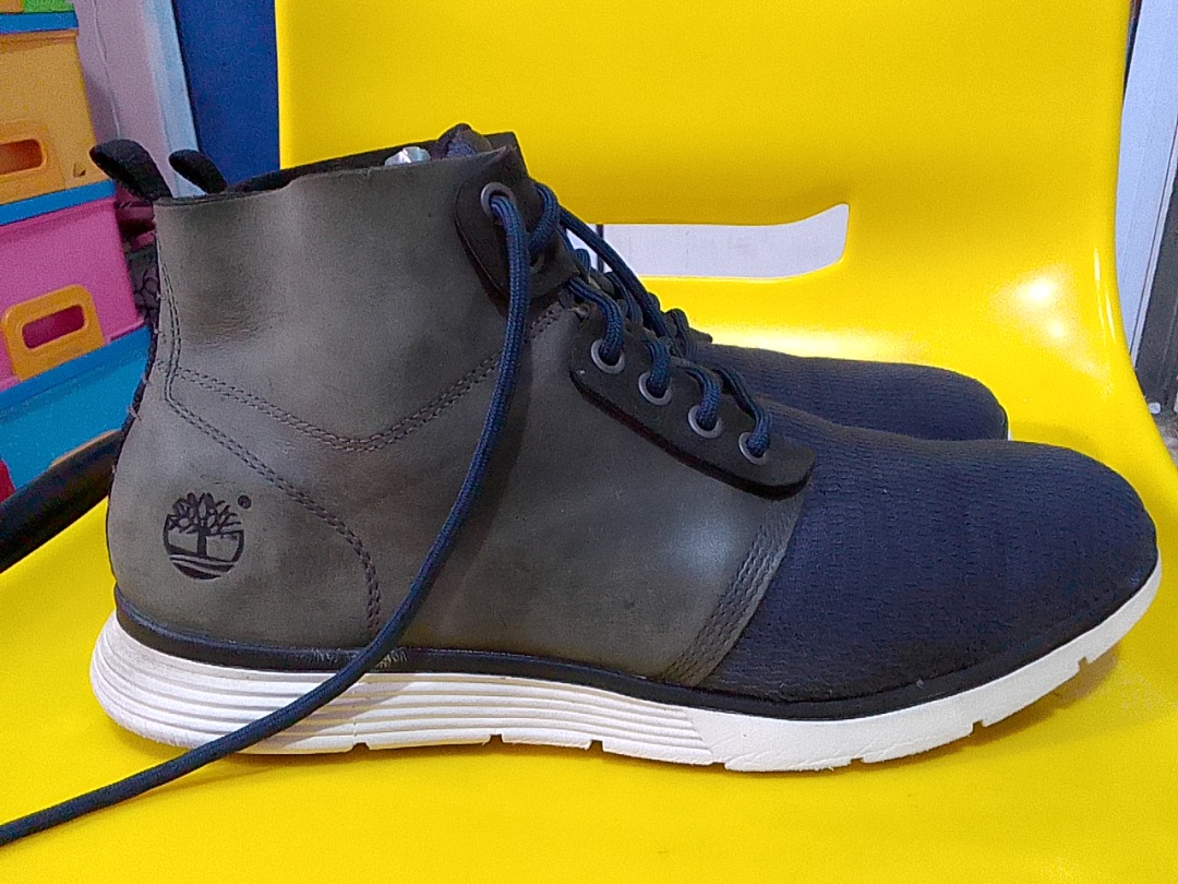 TIMBERLAND boots sneakers Mens Shoes Authentic With Tag, Fesyen Pria ...