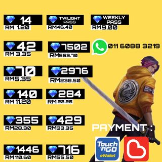 Affordable "mlbb top up" For Sale | Carousell Malaysia