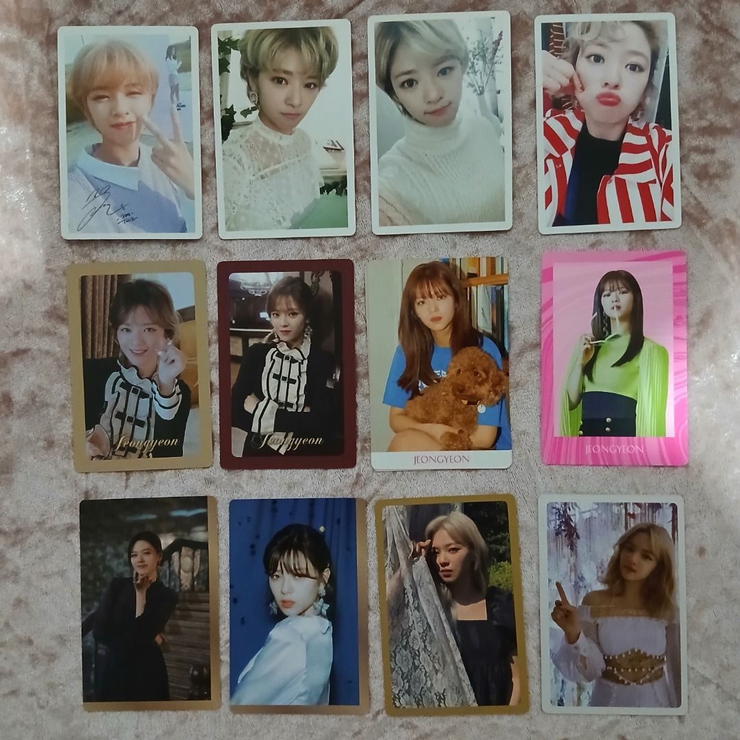 TWICE POB Photocards Tingi (Nayeon, Jeongyeon, Momo, Sana, Jihyo, Tzuyu ...