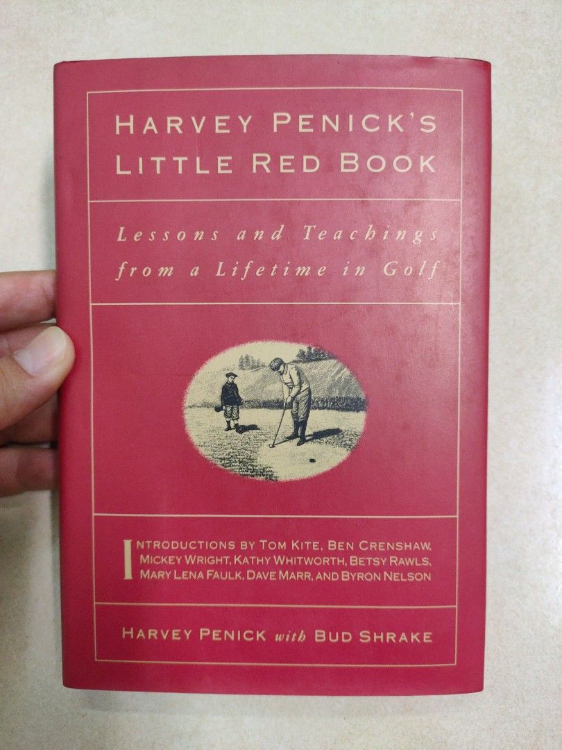 [Used] Little Red Book by Harvey Penick (Nonfiction > Golf / Memoir ...