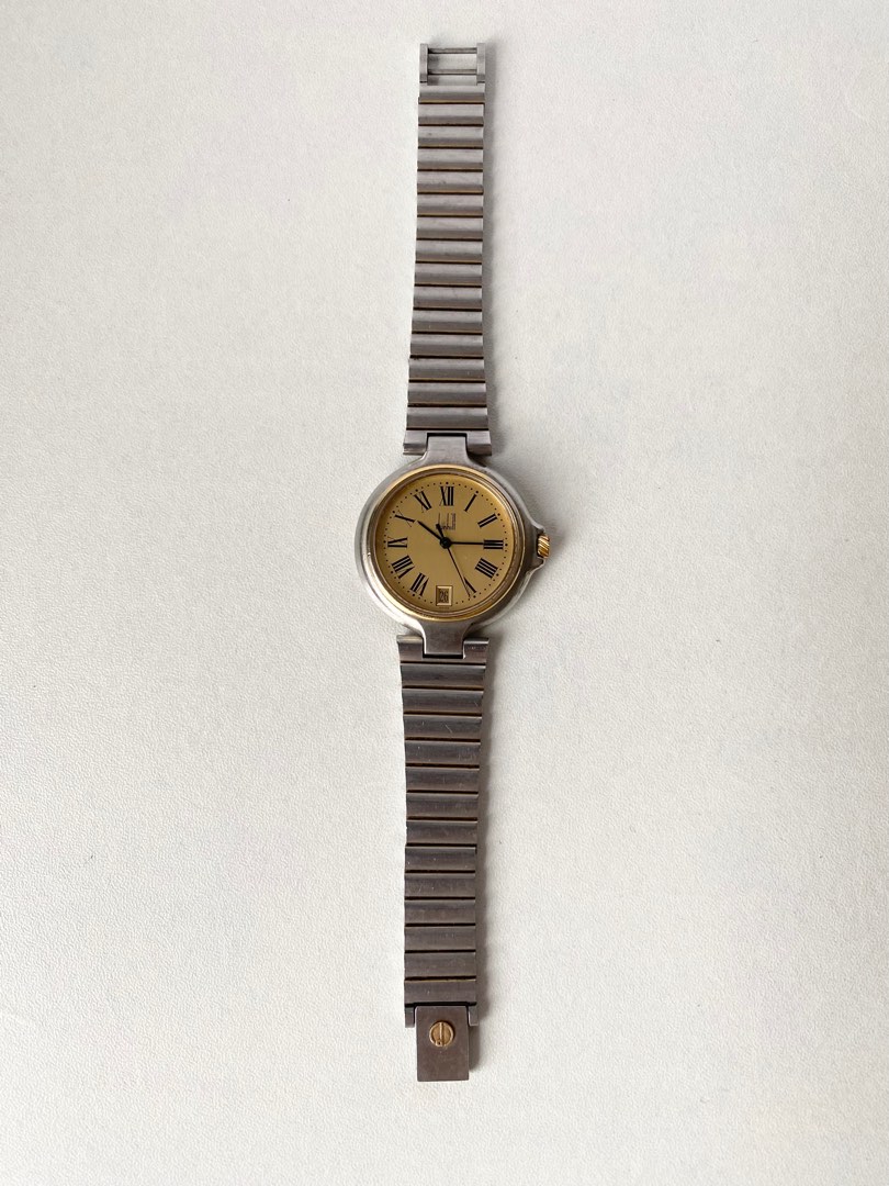 Vintage Dunhill Millenium watch, Women's Fashion, Watches & Accessories ...