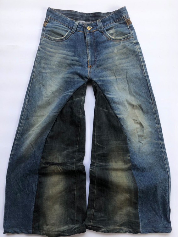 Y2K Godzilla Jeans Baggy, Men's Fashion, Bottoms, Jeans on Carousell