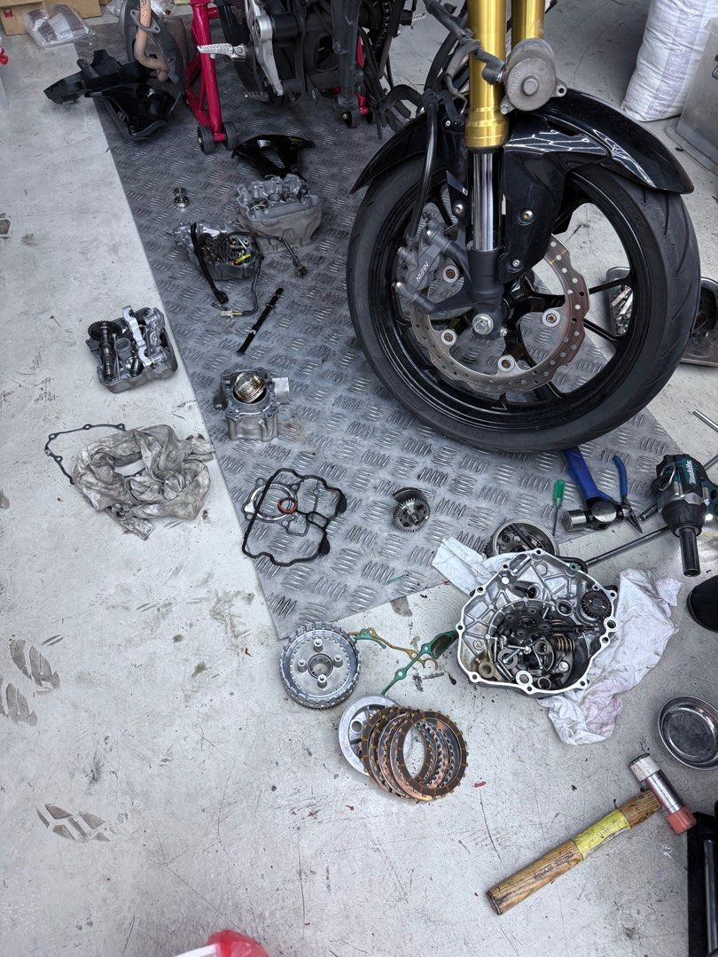 Yamaha Engine Overhaul Honda Engine Overhaul, Motorcycles, Motorcycle ...