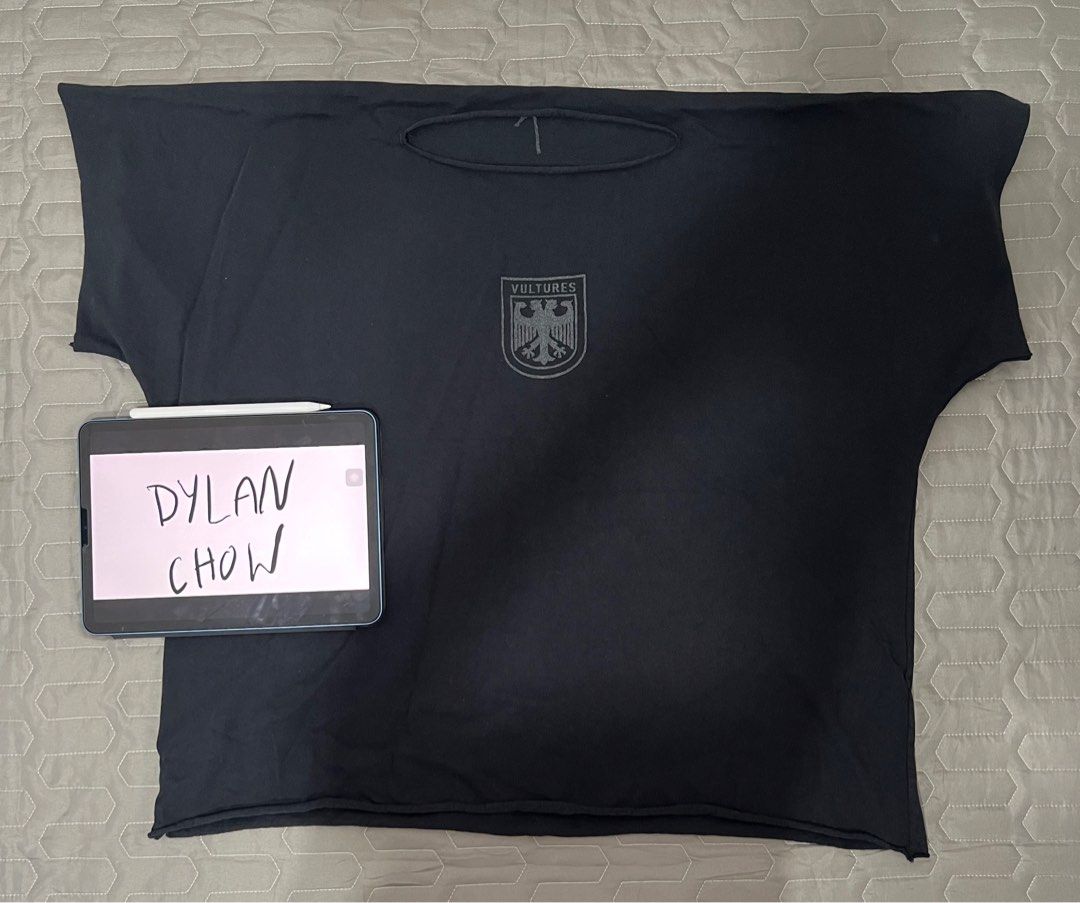 YZY x Vultures Box Tee, Men's Fashion, Tops & Sets, Tshirts & Polo ...