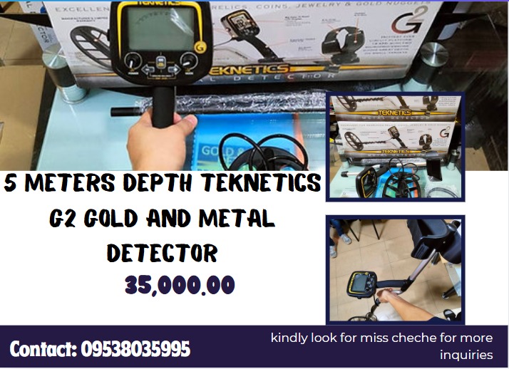 5 METERS DEPTH TEKNETICS G2 GOLD AND METAL DETECTOR, Everything Else ...