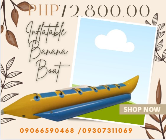 6 persons inflatable banana boat for sale, Sports Equipment, Sports ...