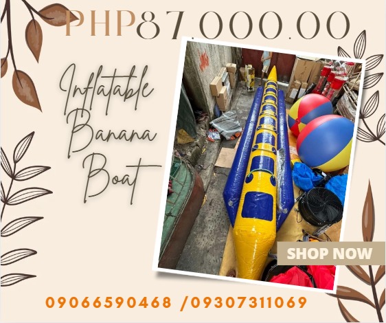 8 persons inflatable banana boat for sale, Sports Equipment, Sports ...