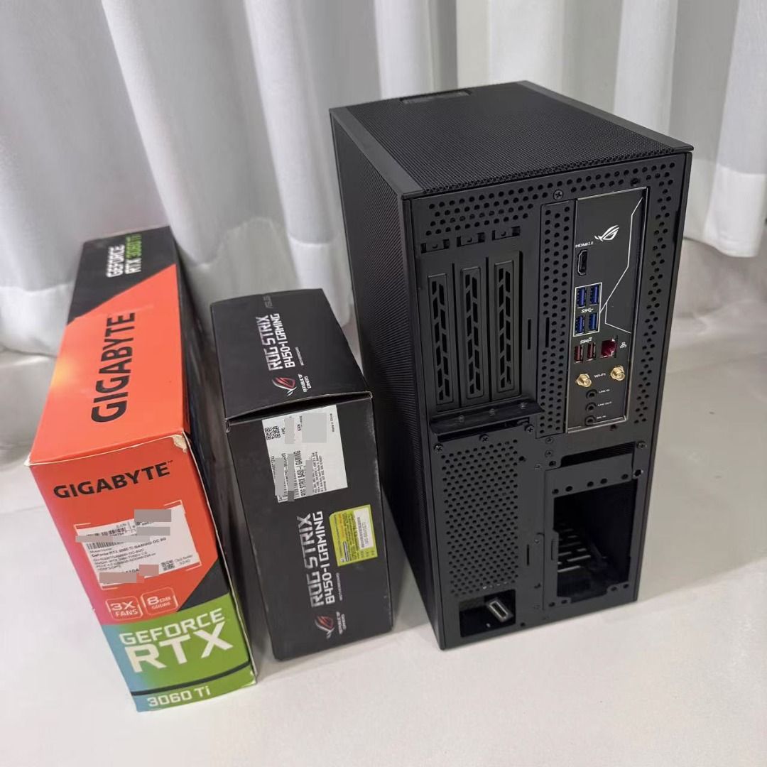 電腦 主機 配件 PC Desktop Computer Parts AMD Ryzen Asus ROG 3060 Crucial ...