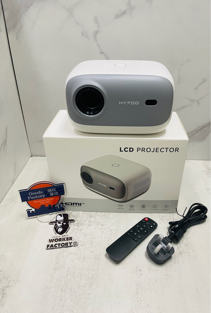 代購 HY700 投影機 海外版 projector projectors 微米Q10 pro 投影儀 電視, 家庭電器, 電視 & 其他娛樂 ...