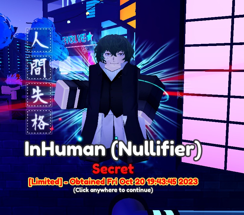[AA] Anime Adventures Dazai / InHuman (Evolved), Video Gaming, Video ...